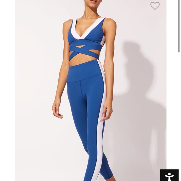 SOLID & STRIPED | Pants & Jumpsuits | Solid Striped Mia Workout Set ...